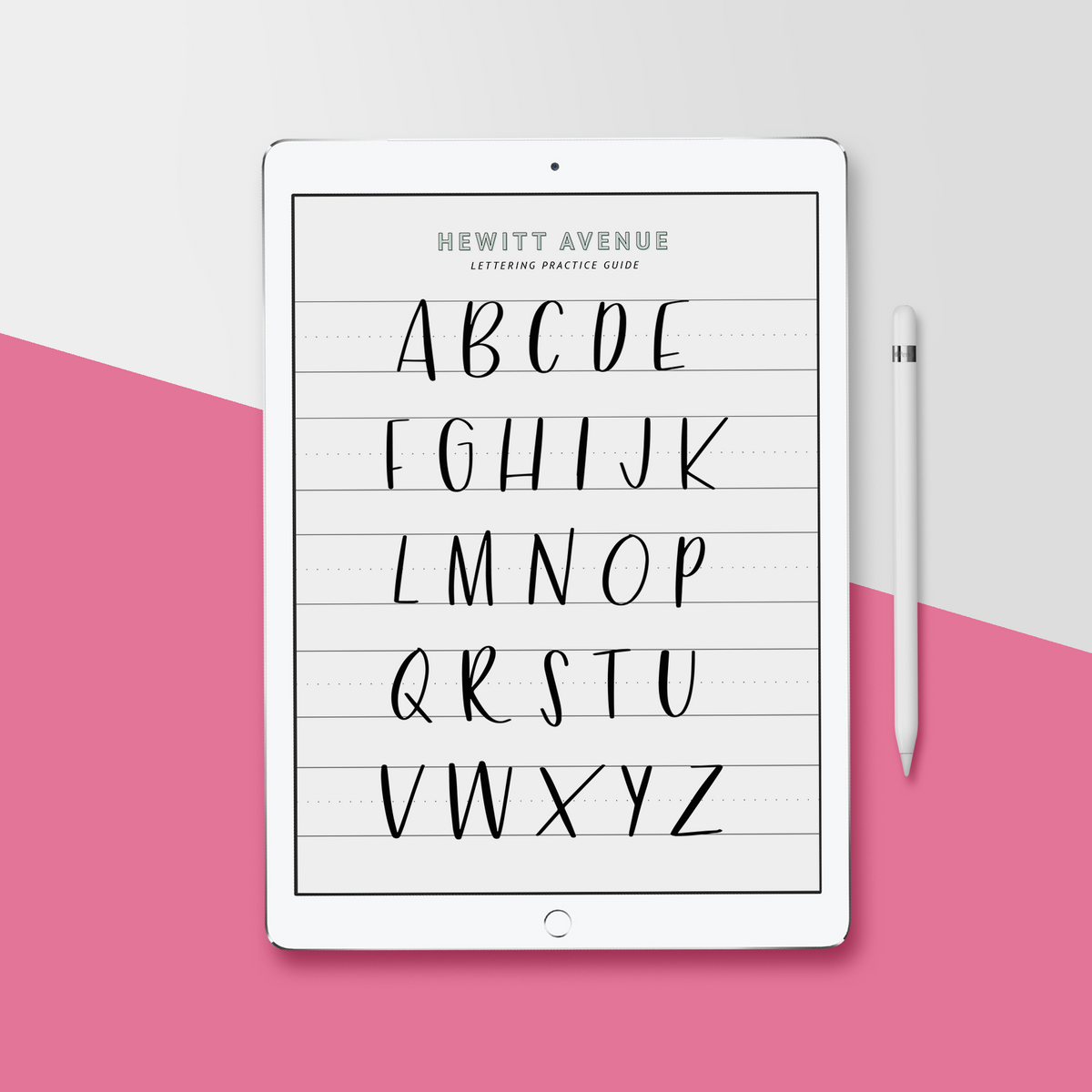 Lettering Guides – Hewitt Avenue